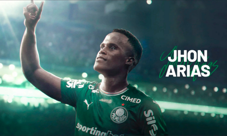 Palmeiras anuncia contratação de Jhon Arias até 2029 - PrimeiroJornal